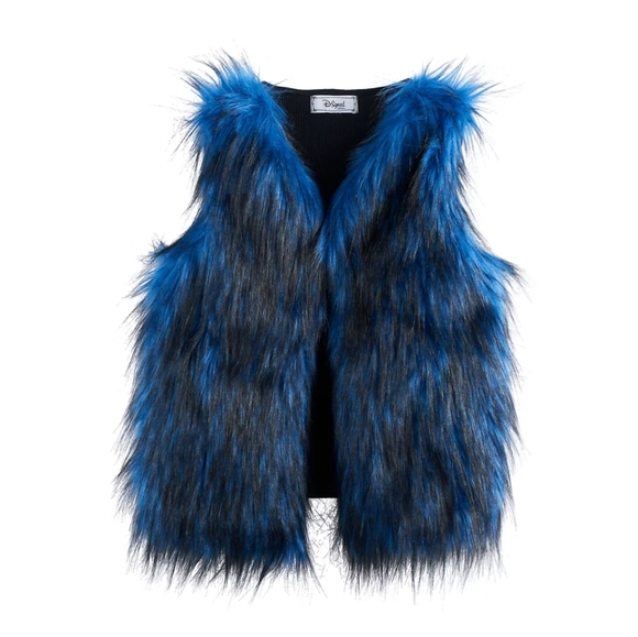 Disney | Jackets & Coats | Disney Dsigned Descendants 2 Faux Fur Vest ...